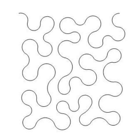 Meander 1 Long Arm Quilting Pattern | Lou Lou Rioux