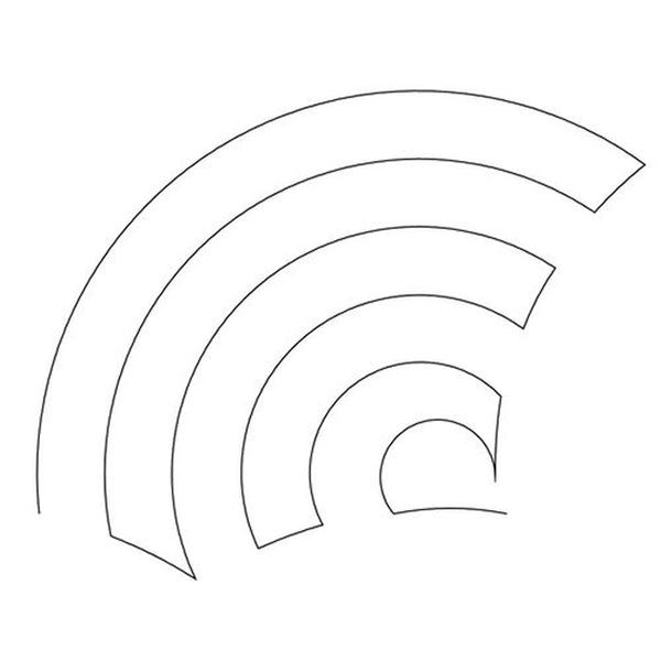 Baptist Fan Long Arm Quilting Pattern | Lou Lou Rioux